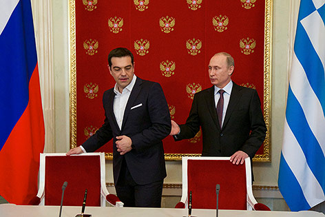 Putin und Tsipras wollen kooperieren - news.ORF.at