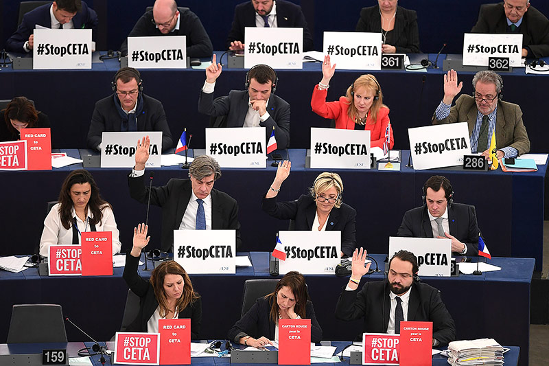 EU-Parlament stimmte für CETA - news.ORF.at